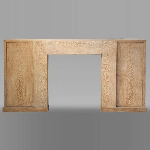 Cheminée design, années 70. - Grès-fonte